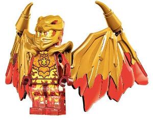 LEGO Ninjago Crystalized Kai Golden Dragon 71769, Hobbies & Toys, Toys ...