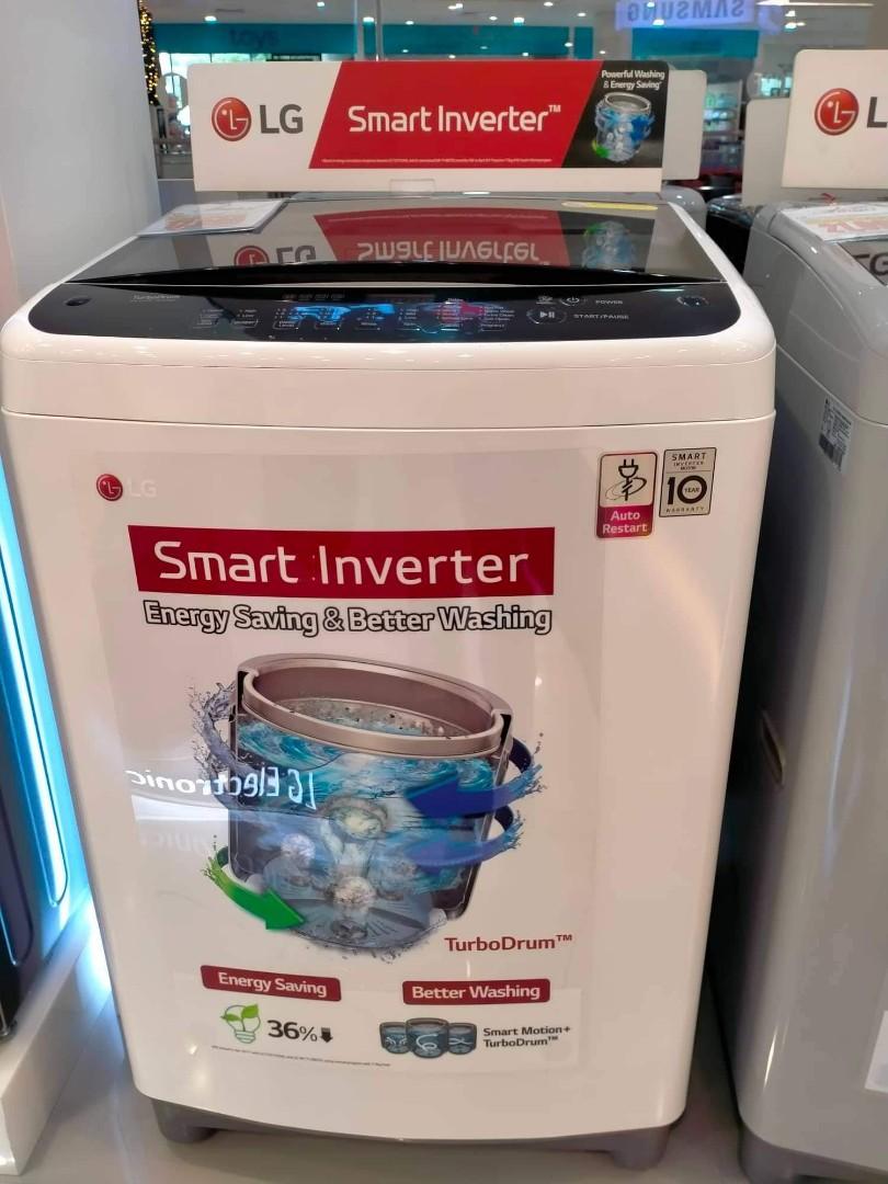 LG TOP LOAD SMART INVERTER WASHING MACHINE, TV & Home Appliances ...