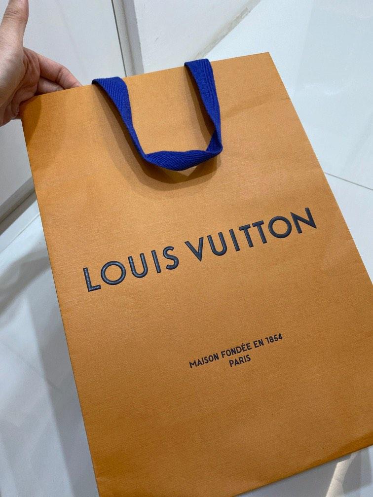 Louis Vuitton Paper Bag LV, Luxury, Accessories on Carousell