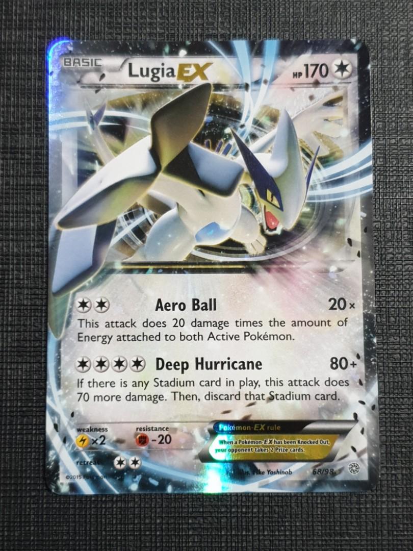 Lugia EX Ancient Origin Sword & Shield Silver Tempest, Hobbies & Toys ...