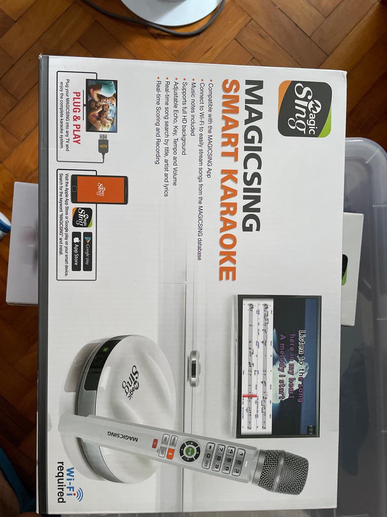 MagicSing E2 smart karaoke, TV & Home Appliances, TV & Entertainment ...
