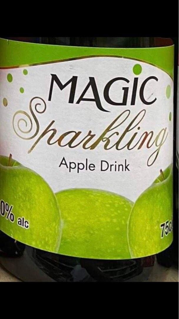 Magic Sparkling Apple Juice Drink 750mL, Food & Drinks, Beverages on ...