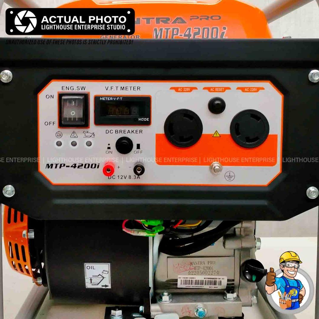 MANTRA PRO 4200W Inverter Gasoline Generator 4-Stroke (MTP-4200i ...