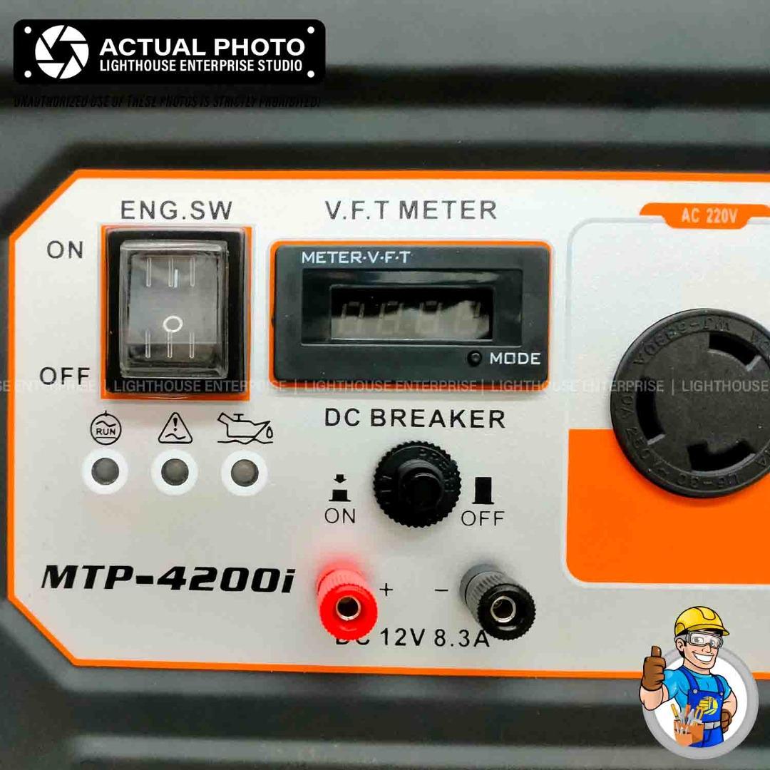 MANTRA PRO 4200W Inverter Gasoline Generator 4-Stroke (MTP-4200i ...