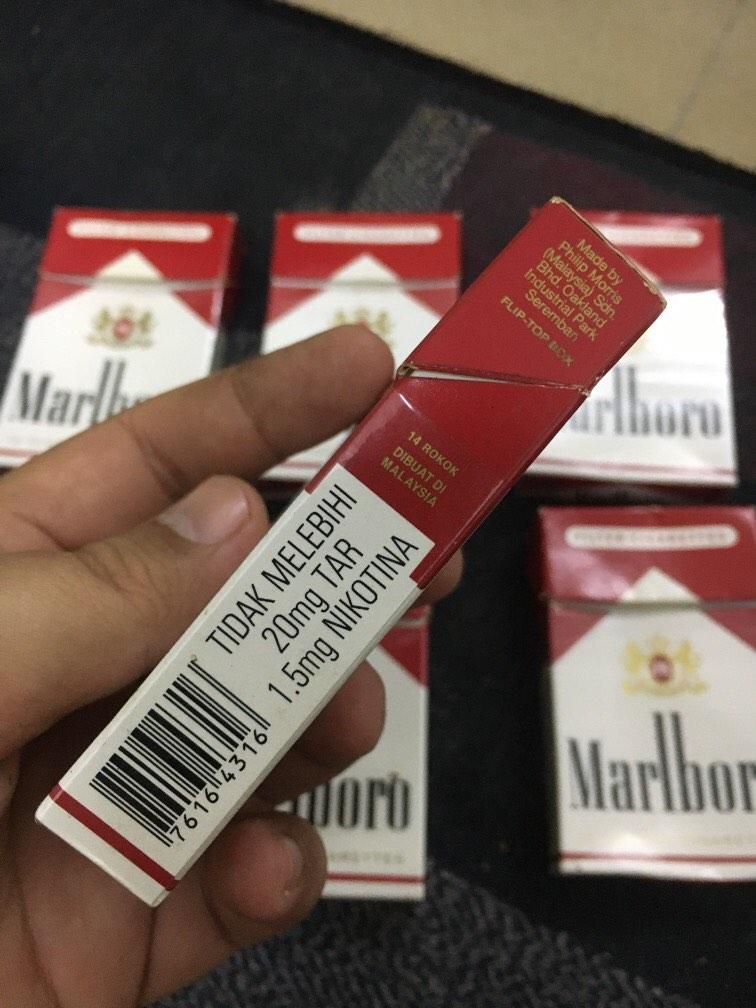Marlboro 14 Flip-top Box Kotak Rokok, Hobbies & Toys, Collectibles ...