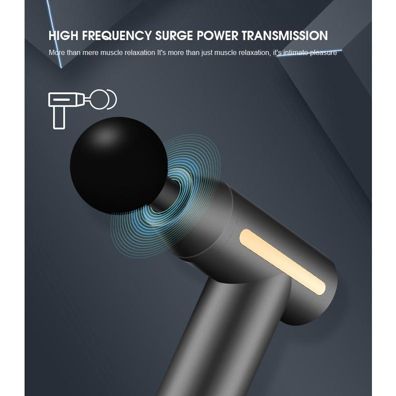 Massage Gun High Power Muscle Therapy Pain Relax Body After Fitness ...