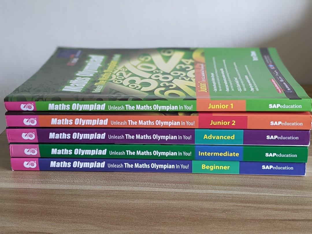 Maths Olympiad SAP book set, Hobbies & Toys, Books & Magazines ...