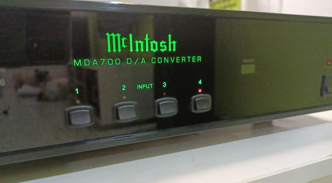 McIntosh mda700 DAC not preamplifier, Audio, Soundbars, Speakers ...