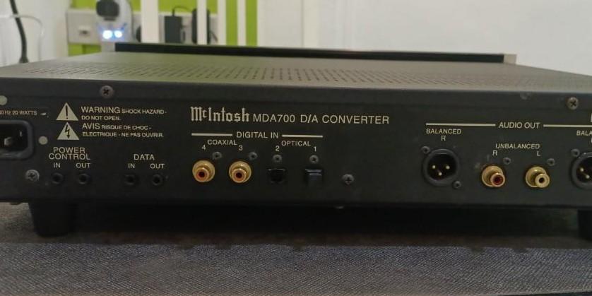 McIntosh mda700 DAC not preamplifier, Audio, Soundbars, Speakers ...