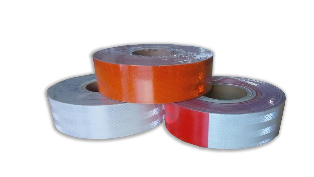 Microprissmatic reflective sticker tape, reflectorized sticker ...