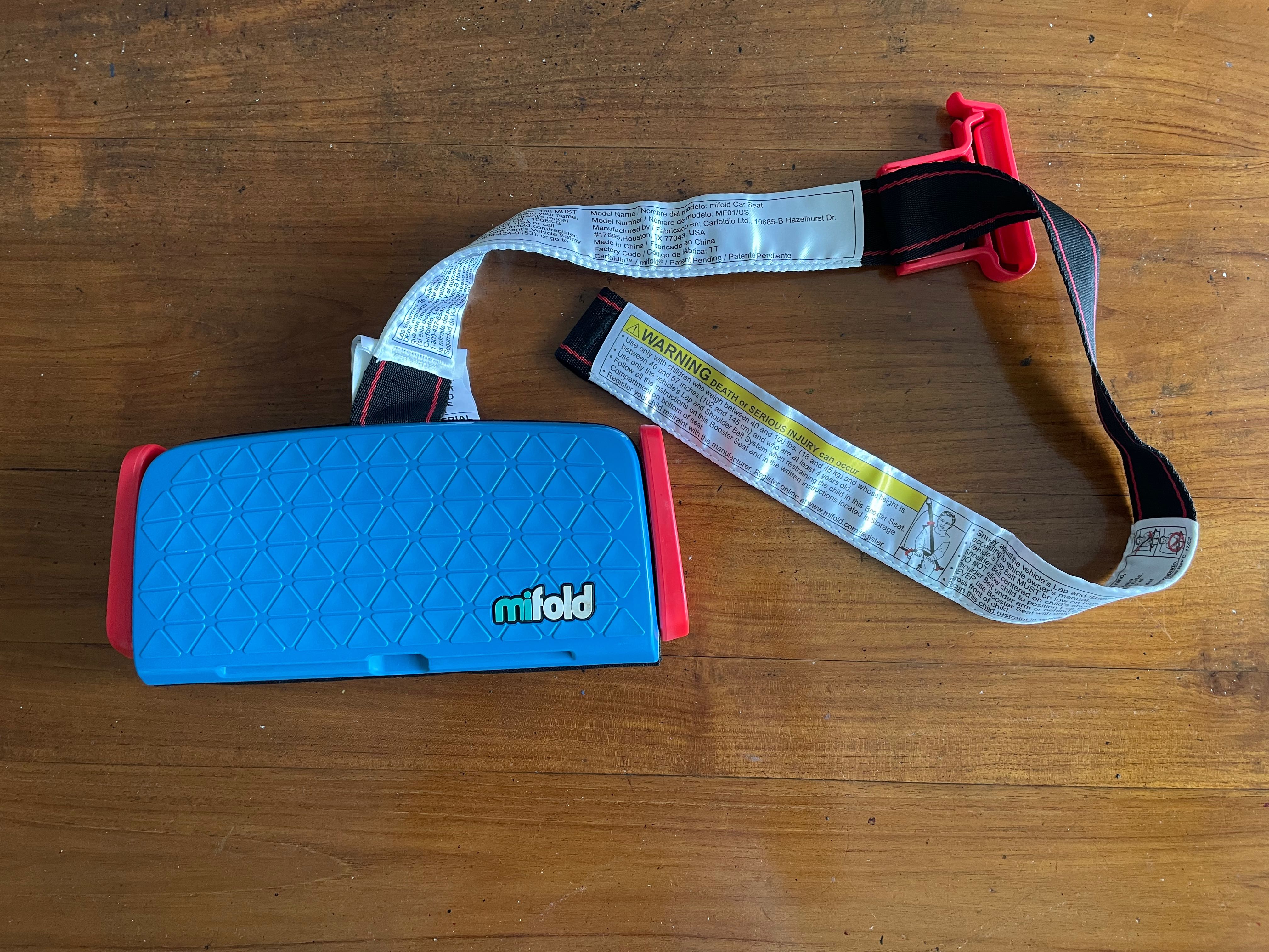 Mifold booster seat, Babies & Kids, Going Out, Car Seats on Carousell