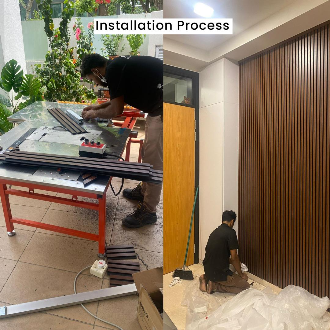 Miga Korea Fluted Wall Panel / Wainscoting / Top Quality Korea / Wood ...