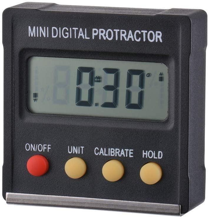 Mini Digital Protractor Inclinometer Angle Finder Level Box Meter 0.01 ...