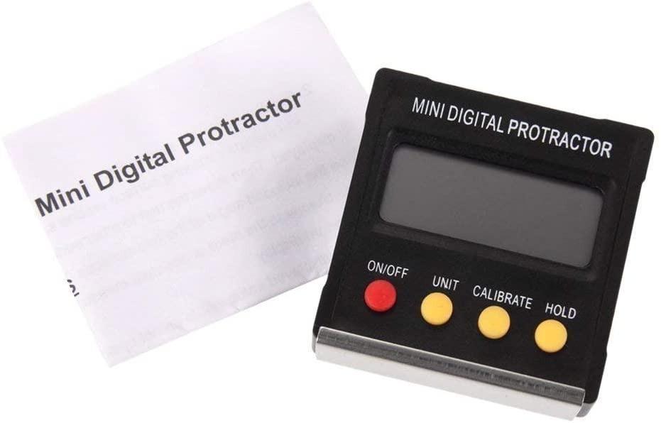 Mini Digital Protractor Inclinometer Angle Finder Level Box Meter 0.01 ...