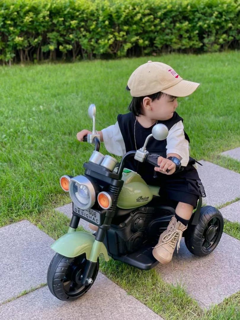 Mini Harley Children Battery operated ride on bike for children toddler ...