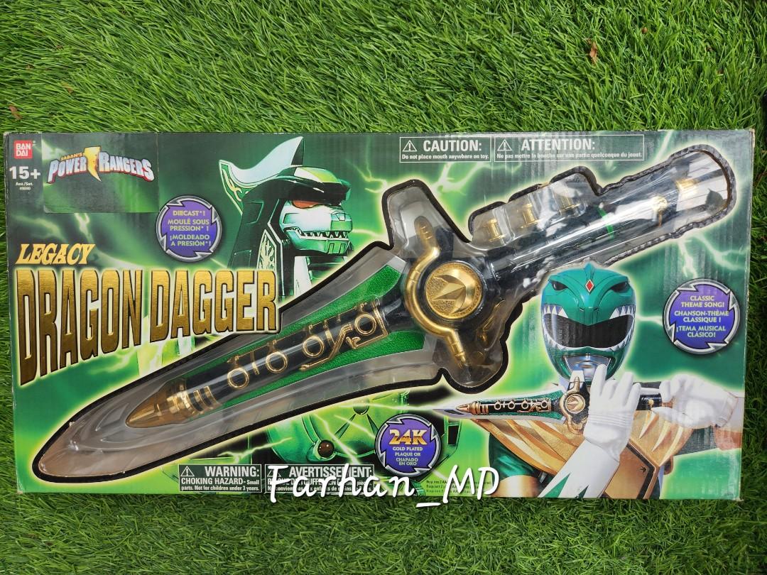 MMPR Legacy Green Ranger Dragon Dagger flute, Hobbies & Toys, Toys ...