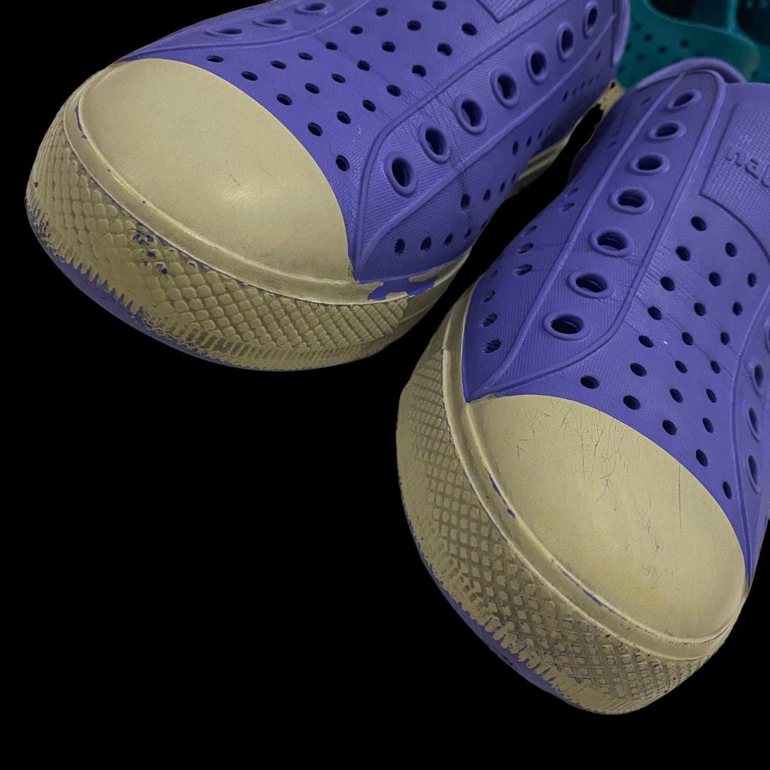 Native EVA Jefferson purple violet walking slip on shoes rubber, Women ...