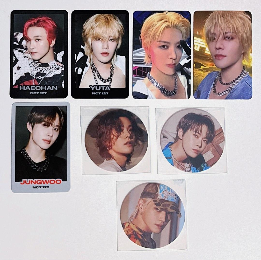 nct 127 2 baddies pop up trading card nemo circle card jungwoo yuta ...