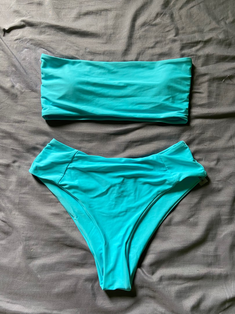 Neon blue swimsuit, Women's Fashion, Swimwear, Bikinis & Swimsuits on ...