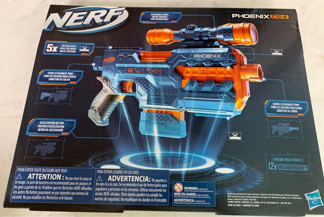 Nerf Gun Elite phoenix CS-6, Hobbies & Toys, Toys & Games on Carousell