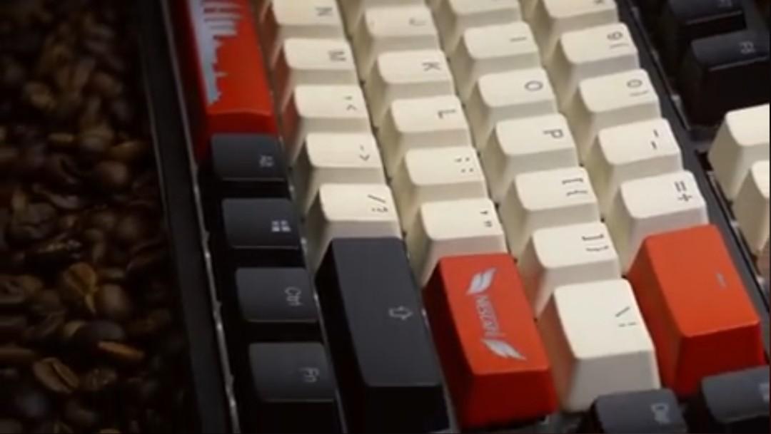 Nescafe x Ducky One 2 TKL RGB Cherry MX Red Gaming Keyboard Limited ...