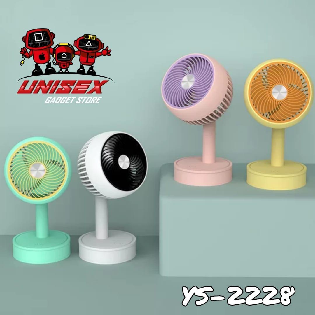 New Arrival Kipas Meja YASE YS2228 Small Table Fan Mini Usb Clip Fan 3 ...