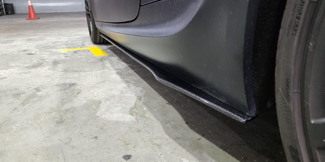 (NEW) Carbon Fibre SIDE skirting., Car Accessories, Accessories on ...