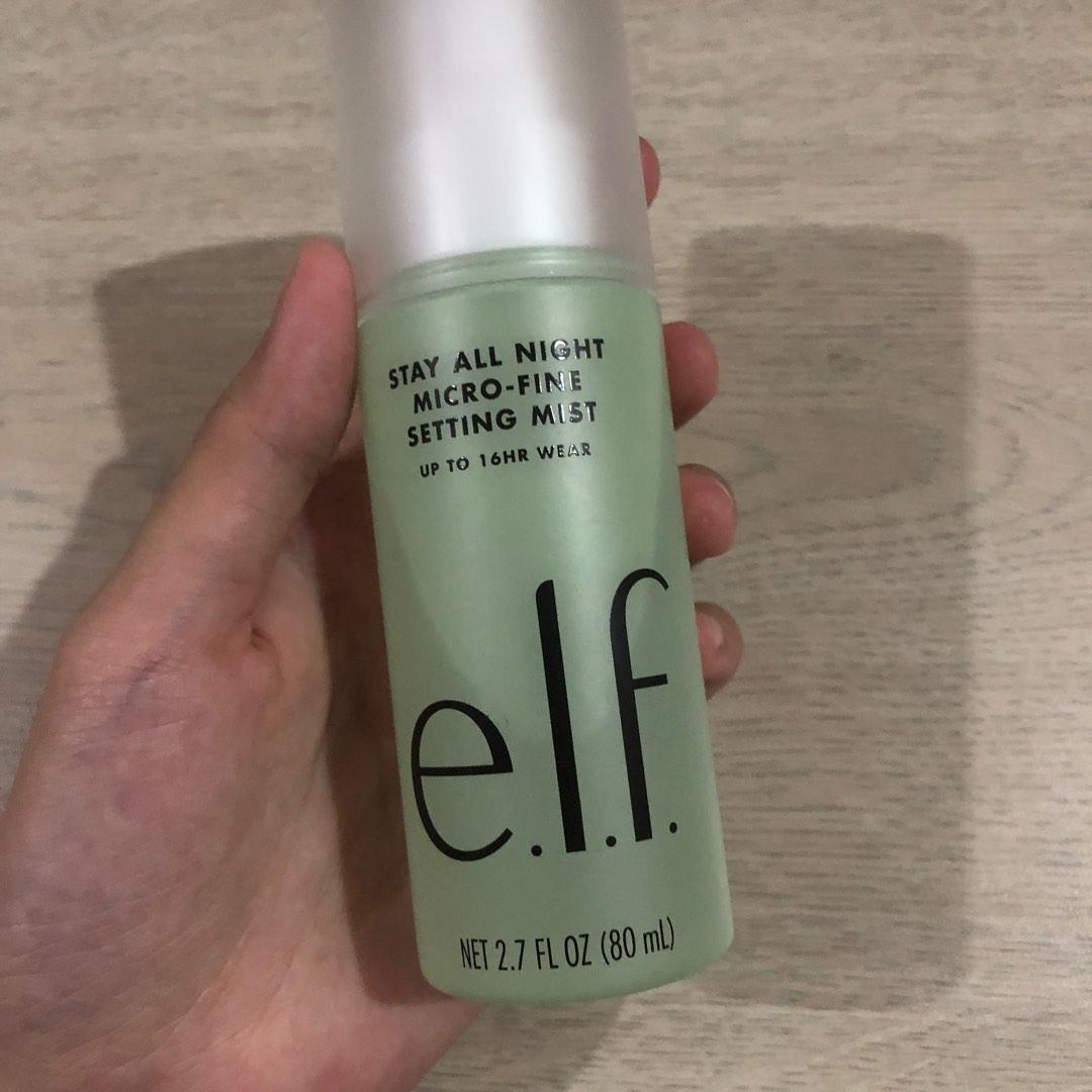 NEW Elf Cosmetics Stay All Night Microfine Setting Mist, Beauty ...