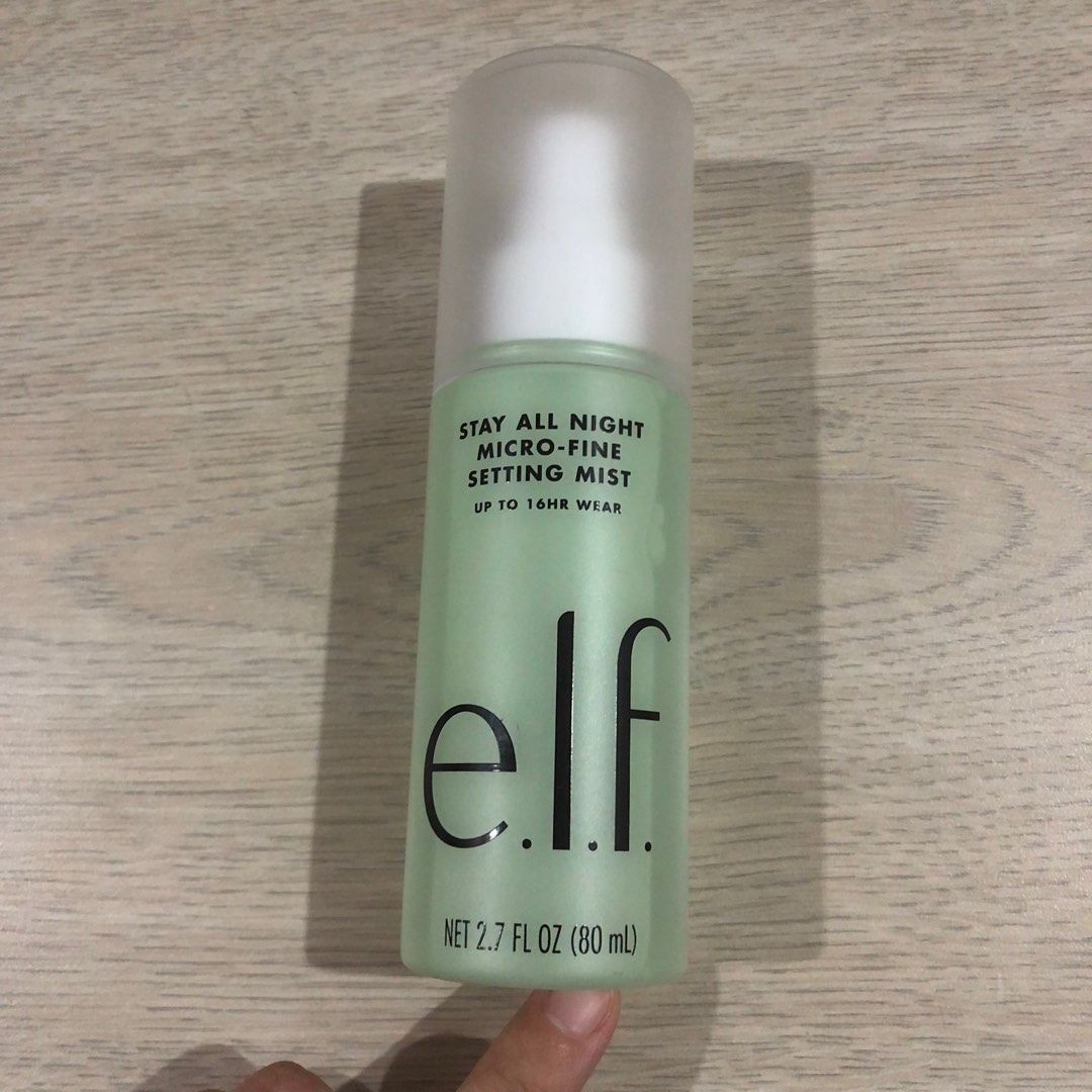 NEW Elf Cosmetics Stay All Night Microfine Setting Mist, Beauty ...