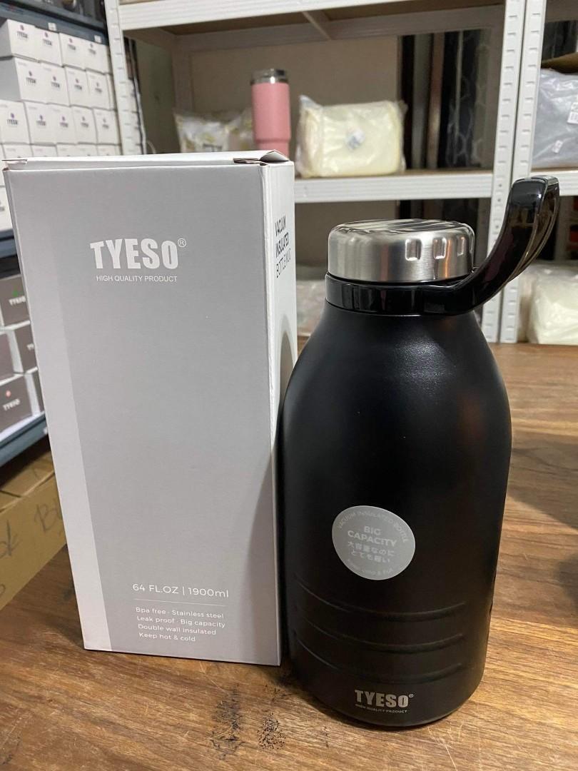 New Tyeso 1500ml / 1900ml Stainless Steel Tumbler Insulated Vacuum ...