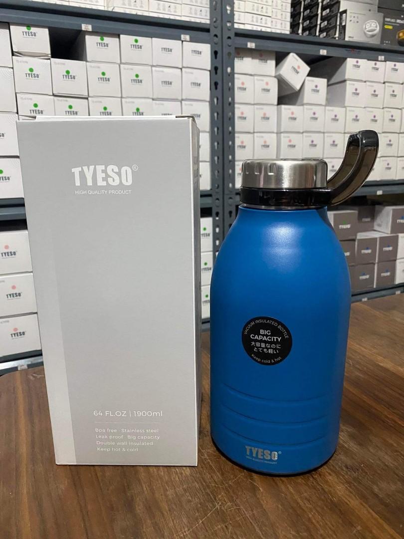 New Tyeso 1500ml / 1900ml Stainless Steel Tumbler Insulated Vacuum ...