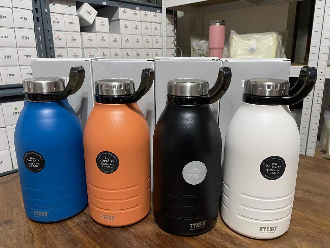 New Tyeso 1500ml / 1900ml Stainless Steel Tumbler Insulated Vacuum ...