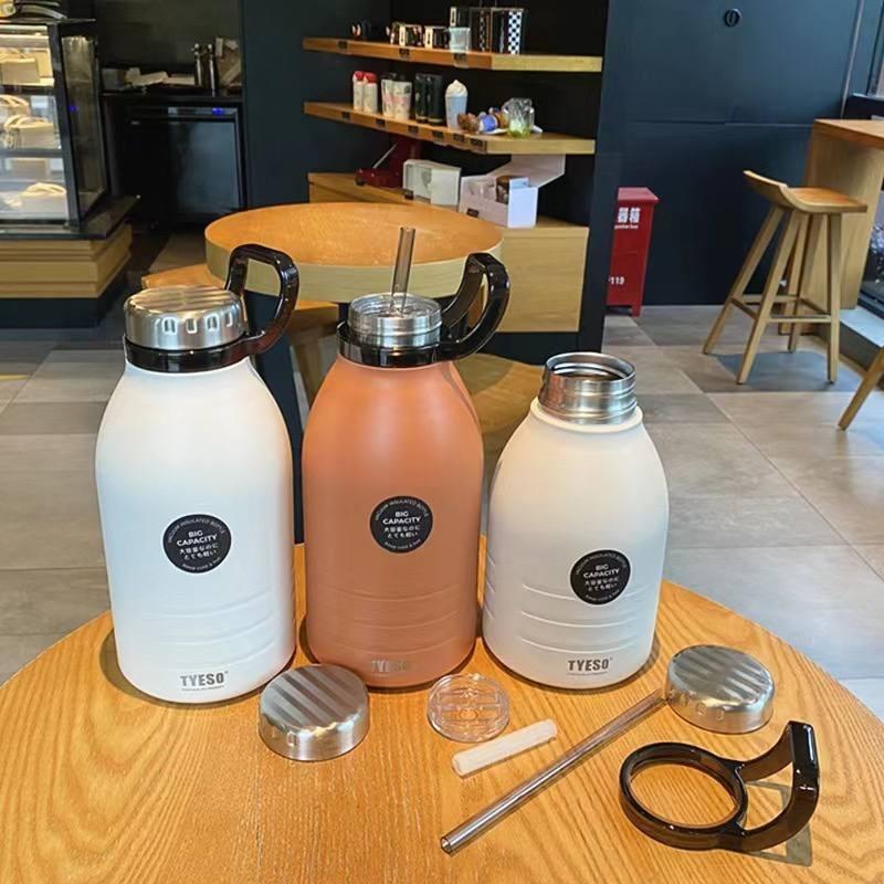 New Tyeso 1500ml / 1900ml Stainless Steel Tumbler Insulated Vacuum ...