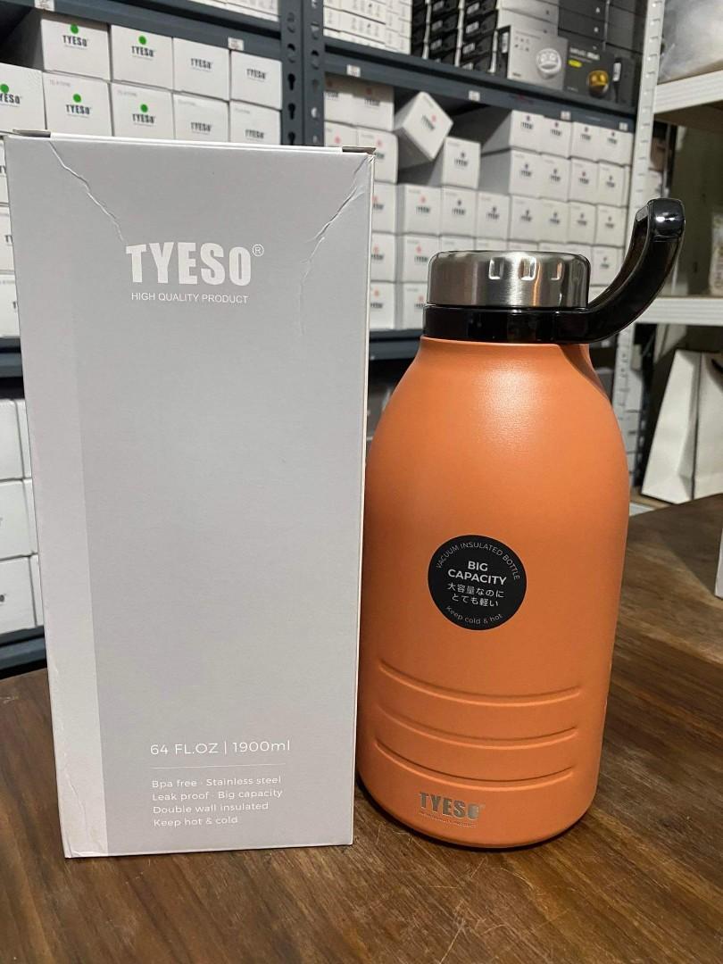 New Tyeso 1500ml / 1900ml Stainless Steel Tumbler Insulated Vacuum ...