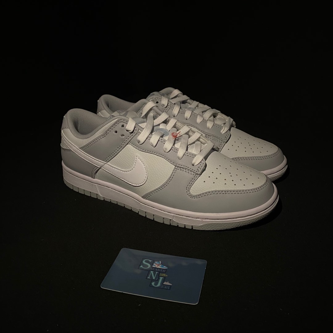 Nike Dunk Low Two Tone Grey, Men's Fashion, Footwear, Sneakers on Carousell