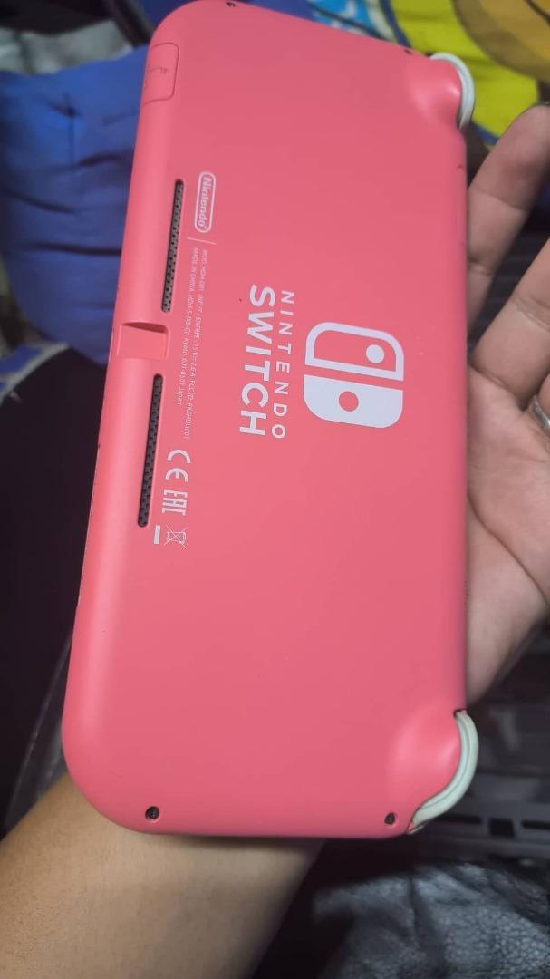 nintendo switch lite coral pink 128gb full of games, Video Gaming ...
