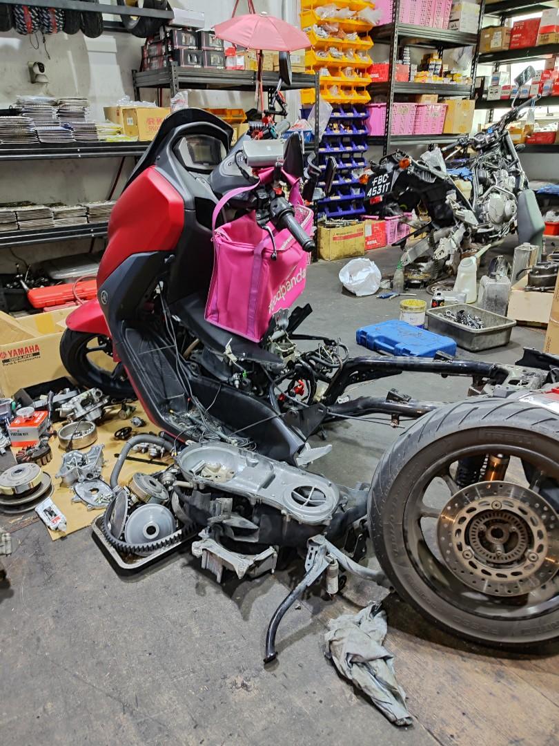 Nmax Full Overhaul, Motorcycles, Motorcycle Accessories on Carousell