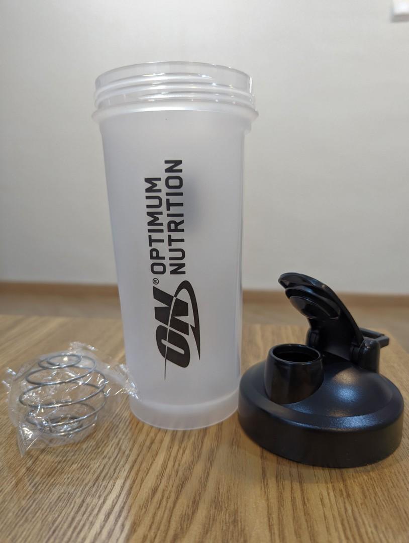Optimum Nutrition Basic Shaker Bottle (White) - 600ml, Health ...