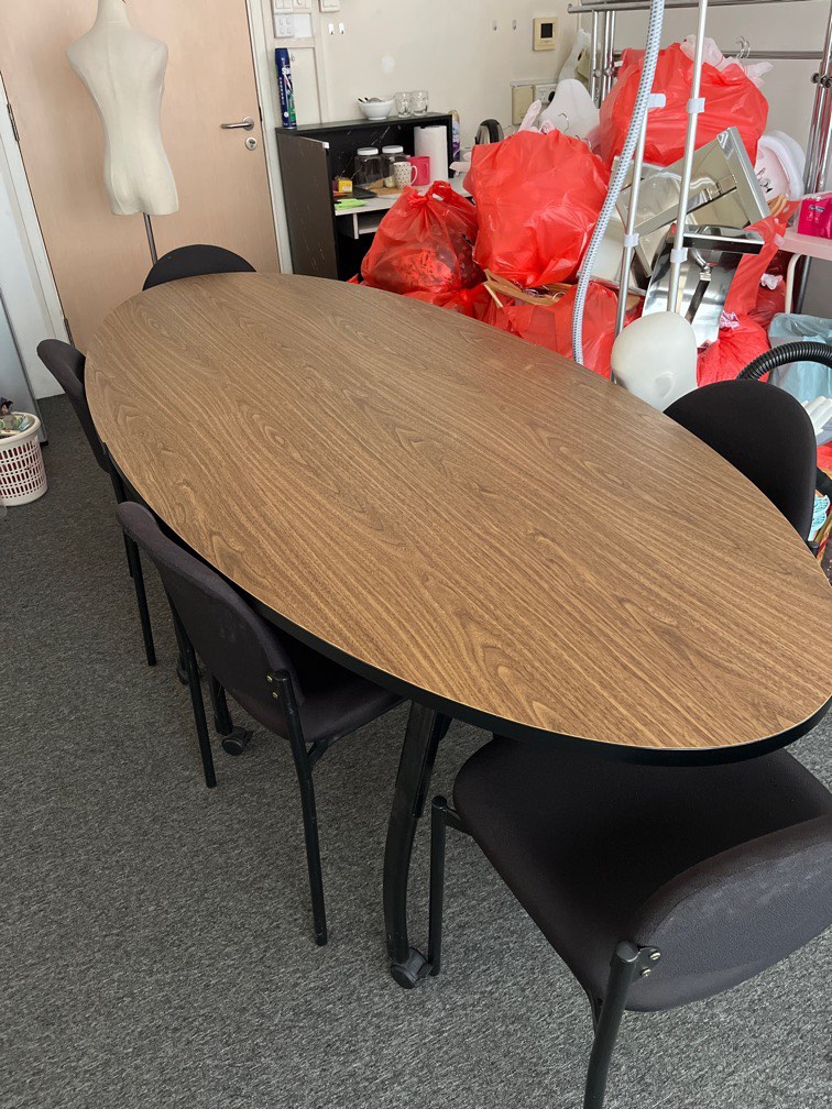 Oval table for free, Furniture & Home Living, Furniture, Tables & Sets ...