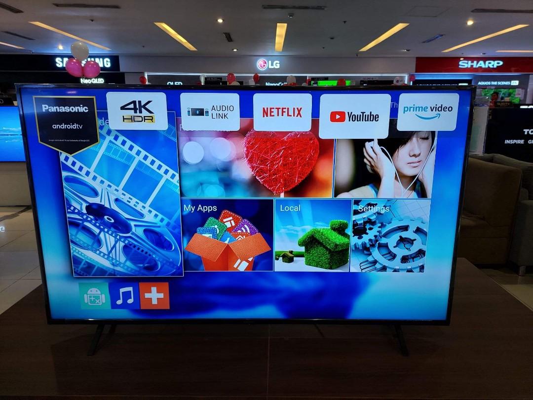 PANASONIC 4K HDR ANDROID TV 2021 MODEL, TV & Home Appliances, TV ...