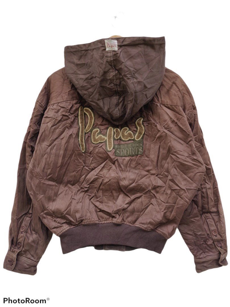Papas big logo jaket, Men's Fashion, Coats, Jackets and Outerwear on ...