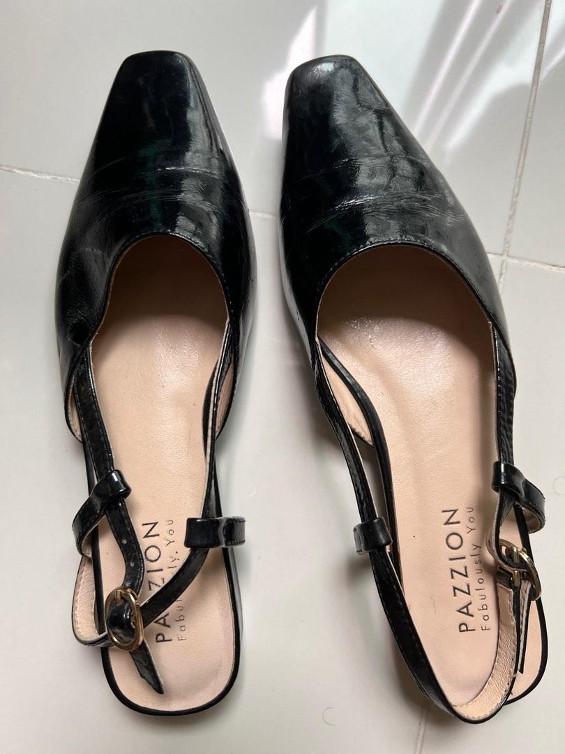 Pazzion Black flat shoes, Women's Fashion, Footwear, Flats on Carousell