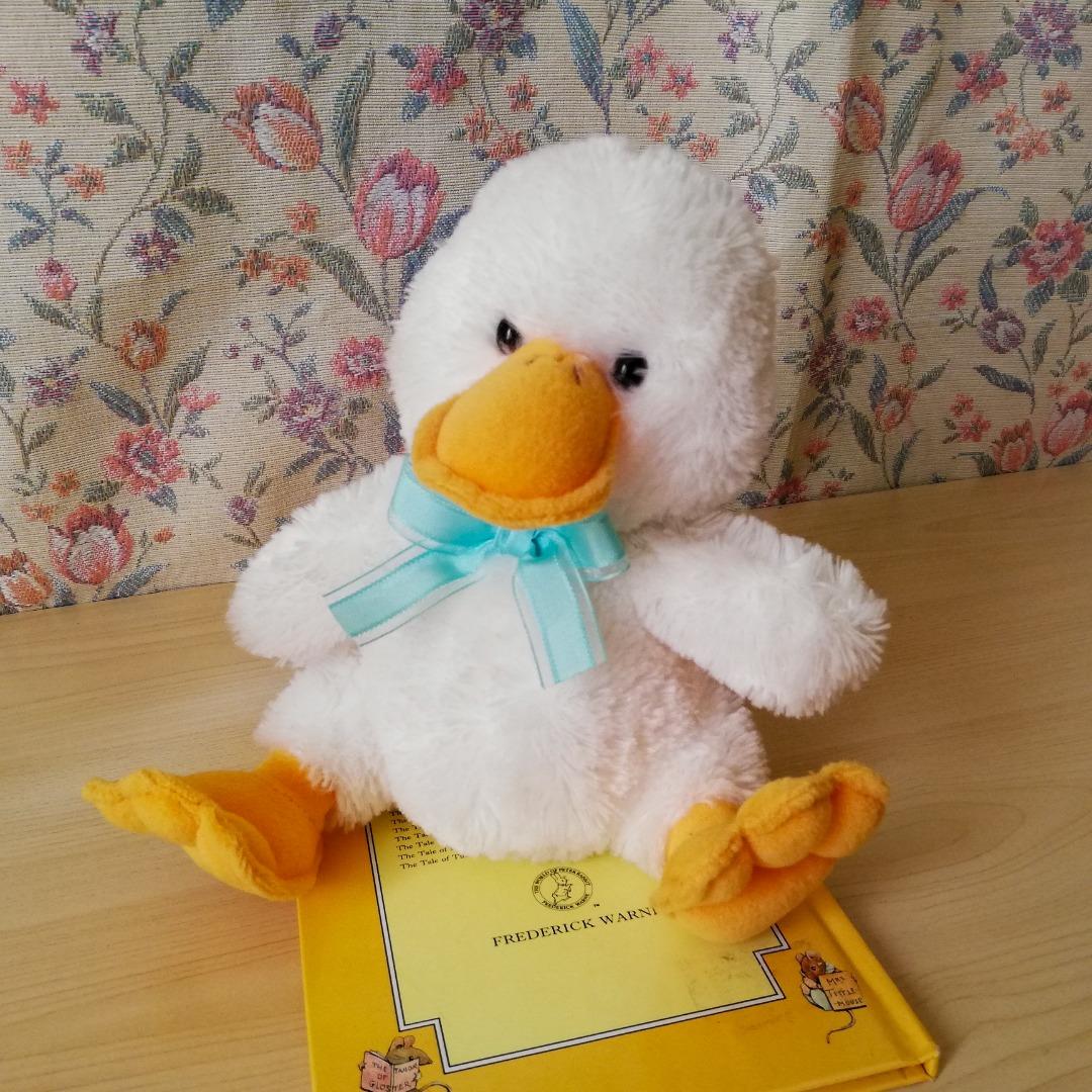 Peter Rabbit Beatrix Potter Book & Stuff Toy Jemimah Puddle duck Bundle ...