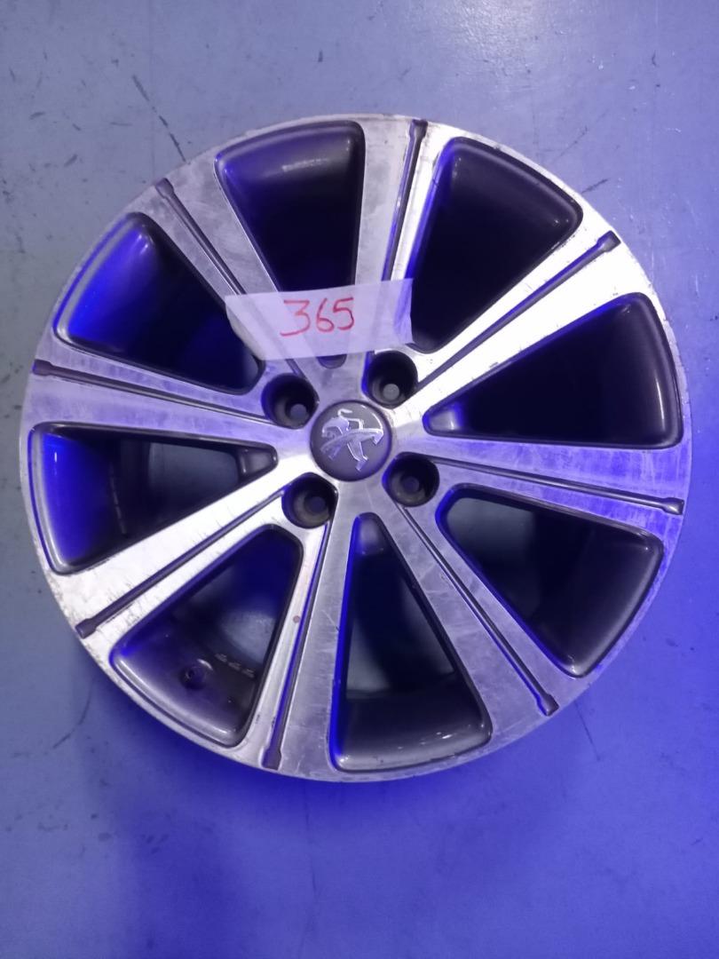 Peugeot Rim Set, Car Accessories, Tyres & Rims on Carousell