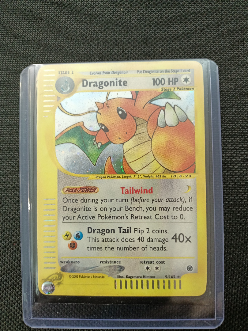 Pokemon cards Dragonite - 9/165 - Holo Rare Expedition Singles, Hobbies ...