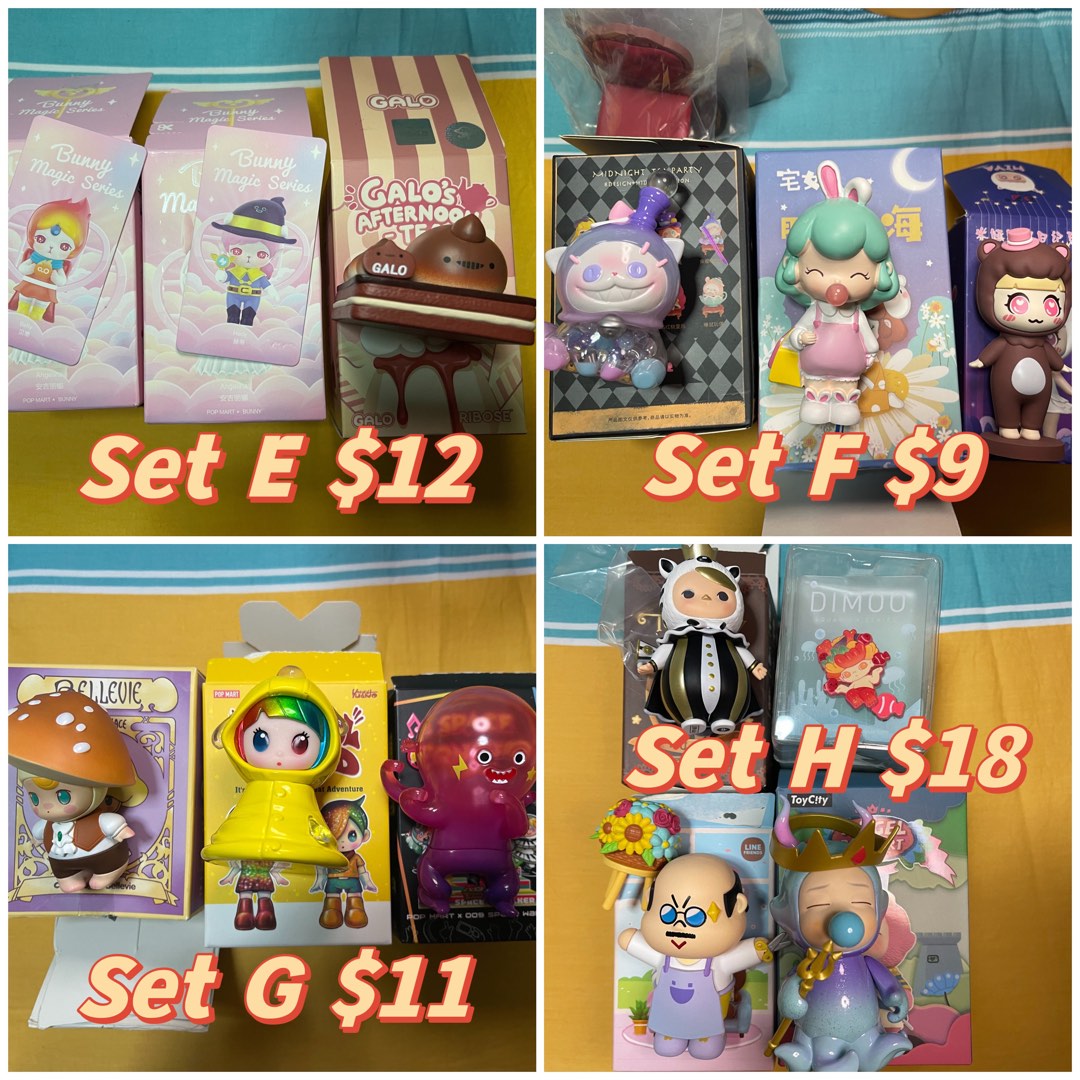 Popmart blind box, Hobbies & Toys, Toys & Games on Carousell