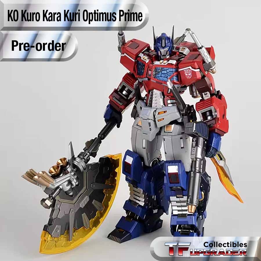 [Back-to-Back Order] MC MuscleBear KO Kuro Kara Kuri Optimus Prime ...