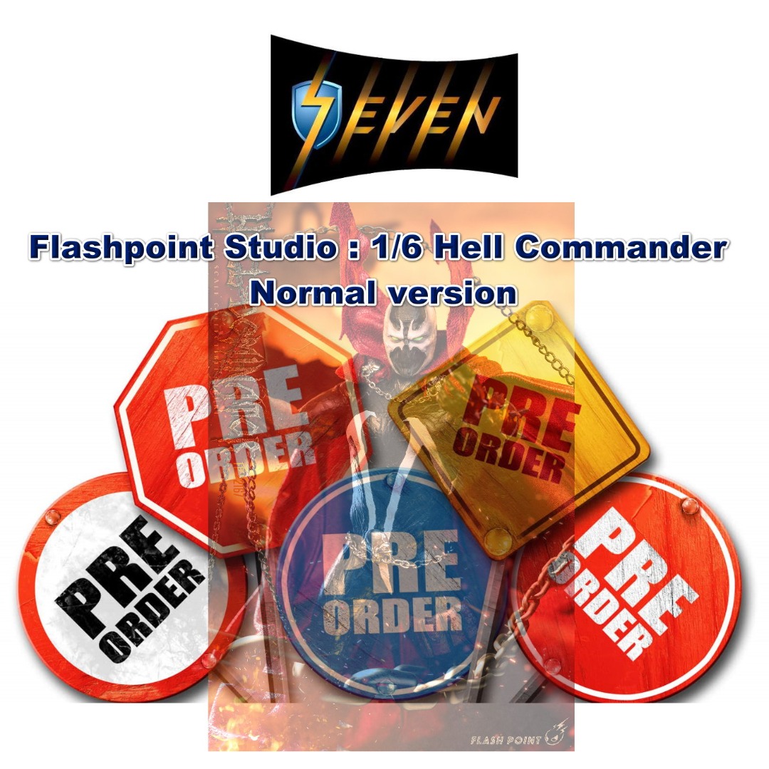 【Pre-order預訂】Flashpoint Studio : 1/6 Hell Commander Normal version ...