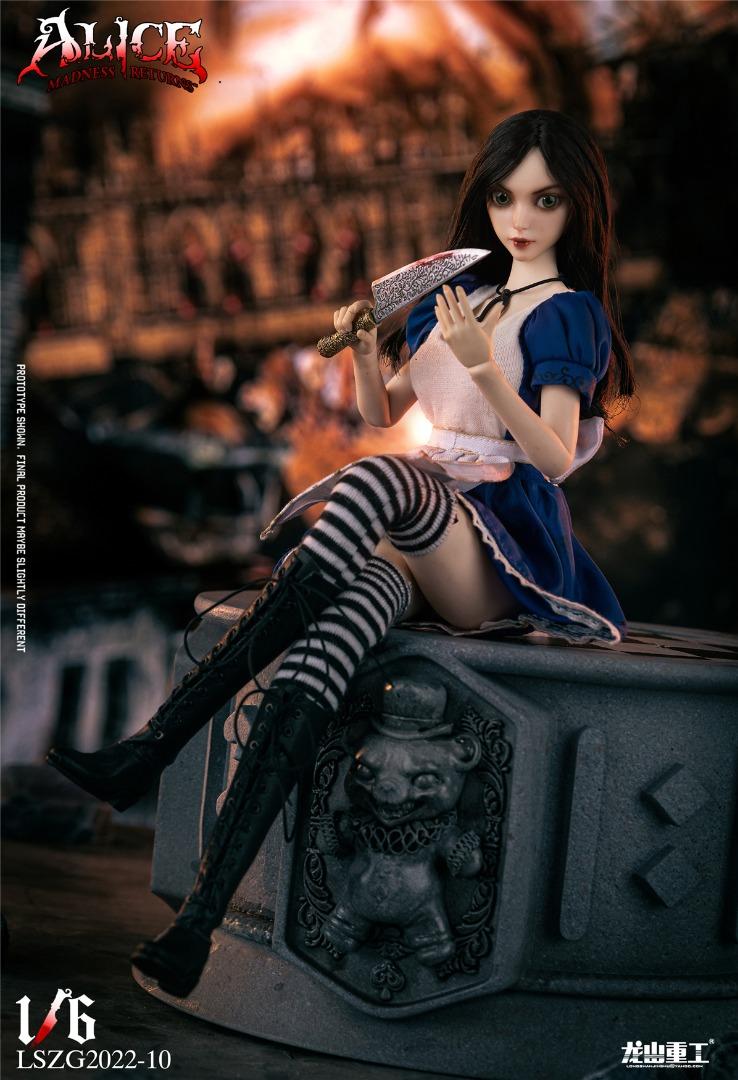 【Pre-order預訂】Long Shan Zhong Gong TOYS: 1/6 Alice returns crazily @SevenToys, 預購 - Carousell