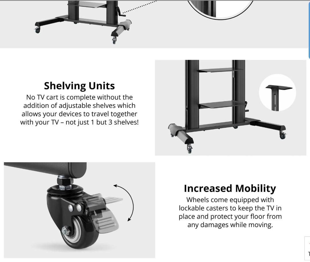 Prism Mobile TV Stand, TV & Home Appliances, TV & Entertainment, TV ...